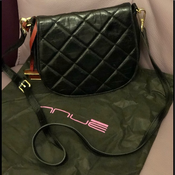 Bags | Innue Made In Italy Saddle Bag In Quilted Front | Poshmark